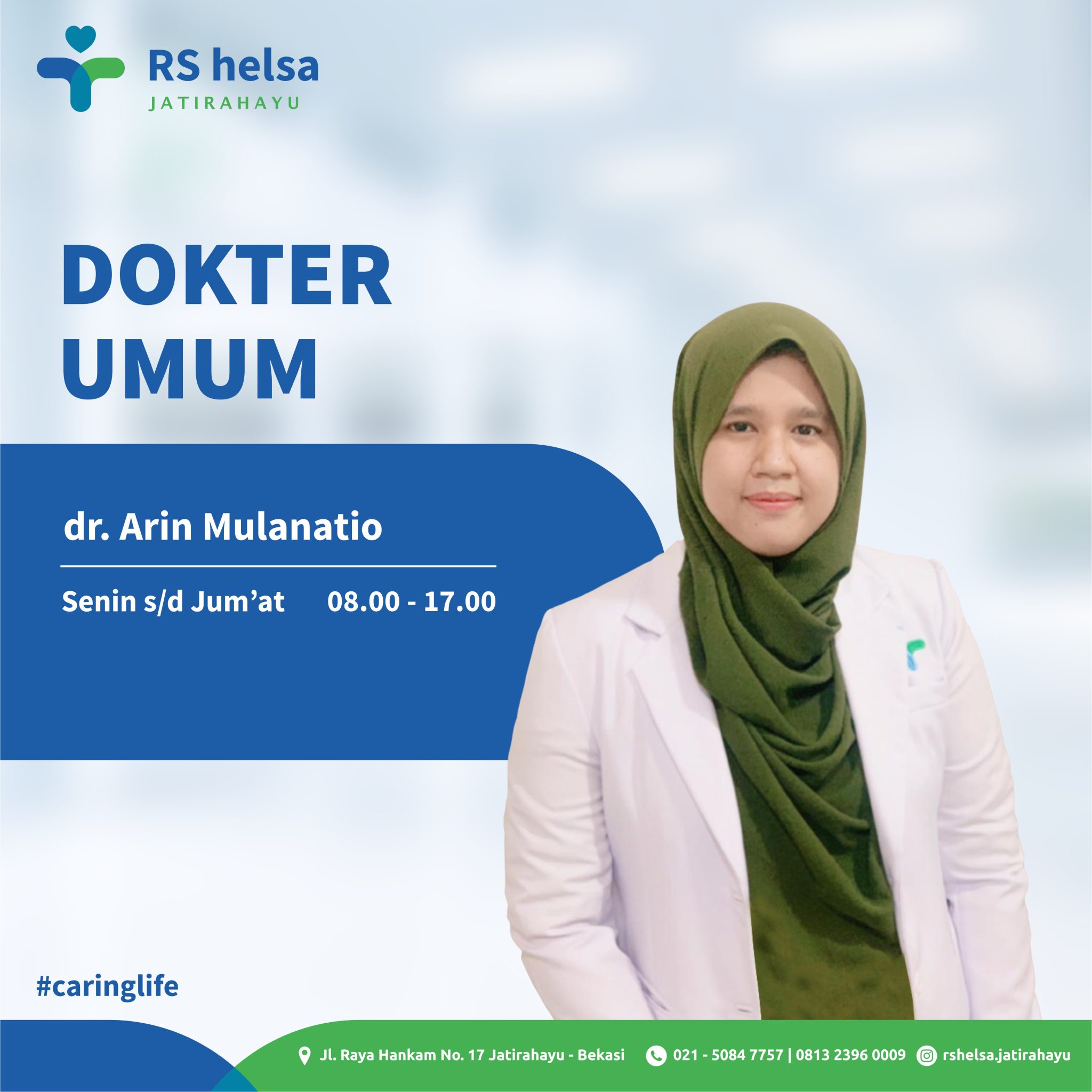 Jadwal Poli Umum RS helsa Jatirahayu - RS helsa