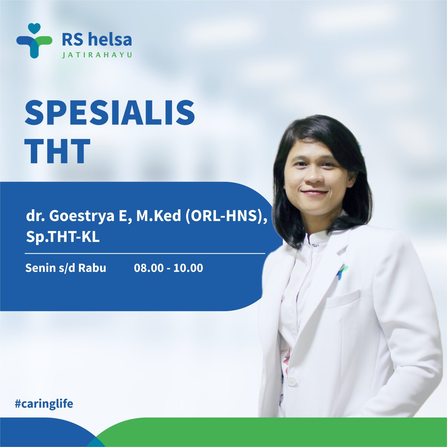 Jadwal Poli THT RS helsa Jatirahayu - RS helsa